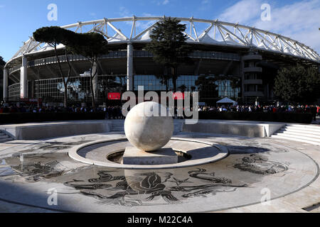 Olimpico Stadium, Rome, Italy - A general view of Olimpico Stadium ...