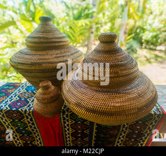 Pinikas products, woven from nito, a disappearing art, native to ...