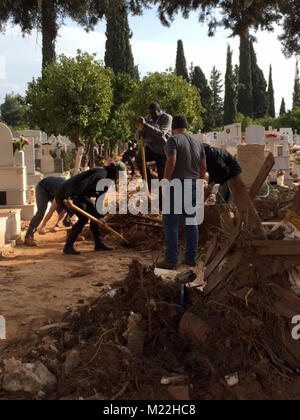 Members of the military detachment (MILDET) aboard the USNS Trenton (T ...