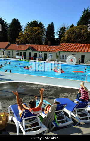 Ynysangharad Park Pontypridd Rhondda South Wales Stock Photo - Alamy