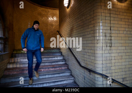 scotsman steps edinburgh scotland Stock Photo - Alamy