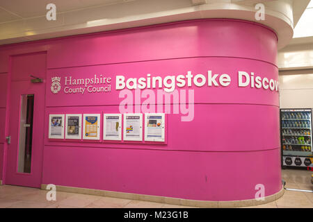 Public Library at Discovery Centre in Winchester - Hampshire UK Stock ...