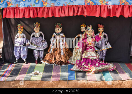 Kathputli, Rajasthani string puppet theatre, Udaipur, Rajasthan, India ...