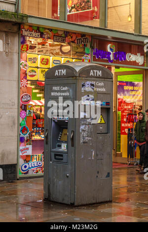 freestanding ATM cash machine Stock Photo - Alamy