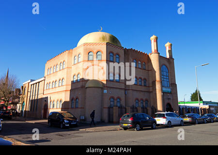 The Al-Rahma Mosque on Hatherley Street in Toxteth, Liverpool, England ...