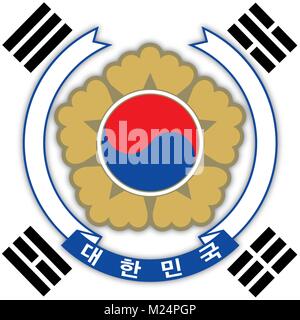 Seoul Coat of Arms, South Korea. Close Up Stock Photo: 67129465 - Alamy