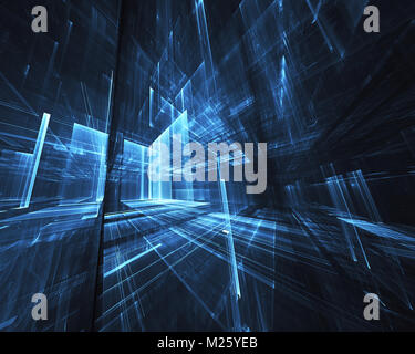 Fractal art - computer image, technological background Stock Photo - Alamy