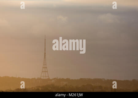 radio mast at crystal palace london england Stock Photo - Alamy