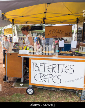 market stall selling pancakes and crepes at Efteling Theme park ...