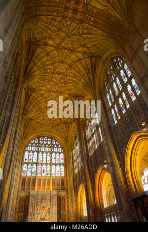 Stained Glass windows inside Sherborne Abbey Dorset England UK Stock ...