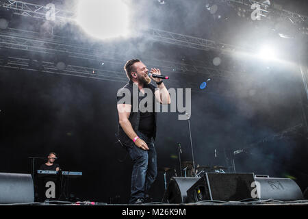 Circus Maximus' singer Michael Eriksen, supporting act for Symphony X ...