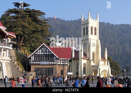 Shimla, with it's very British looking architecture, one of India's ...