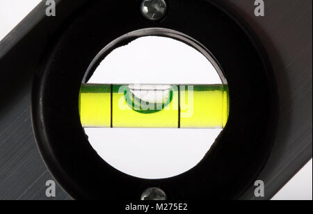 A tubular spirit level Stock Photo - Alamy