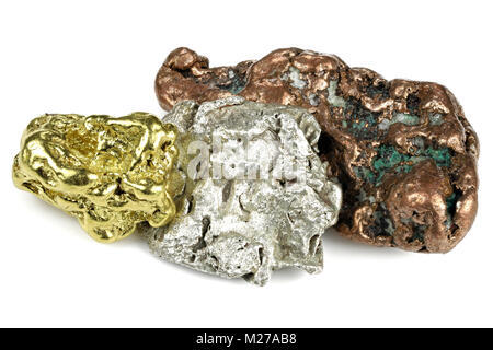 native copper mineral raw materials Stock Photo - Alamy