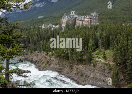 Historic Fairmont Banff Springs hotel; c 1888; Banff; Alberta; Canada "Castle in the Rockies ...