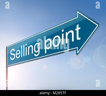 usp unique selling point concept with icon set with big word or text on ...