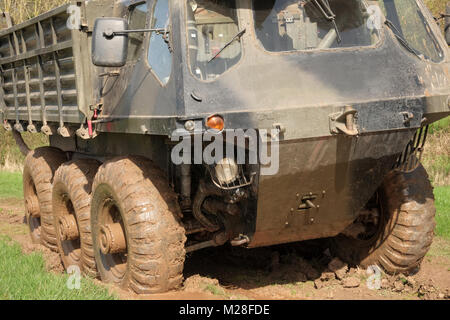 8th March 2017 - a 1968 ex military army Alvis Stalwart amphibious ...