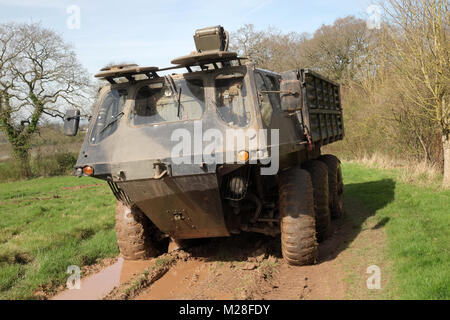 8th March 2017 - a 1968 ex military army Alvis Stalwart amphibious ...
