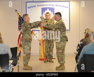 Lt. Col. Jessie K. Griffith, 925th Contracting Battalion commander ...