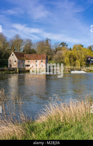 Sturminster Newton Dorset England April 20, 2016 Spring scene at the ...