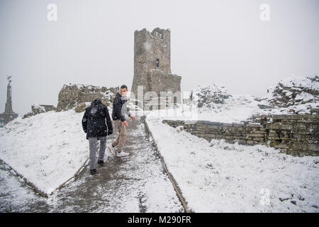Aberystwyth, Ceredigion Wales, Tuesday 06 FebJanuary 2018 UK Weather ...