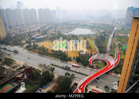 Chengdu, Chengdu, China. 6th Feb, 2018. Chengdu, CHINA-6th February ...