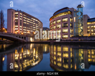 Reading Bridge House, Reading, Berkshire, England, UK, GB Stock Photo ...