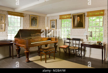 The Old Manse, home of Nathaniel Hawthorne, 1804 - 1864, an American ...