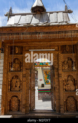 ancient Kamru Fort at Sangla, heritage property, on the way to Chitkul ...