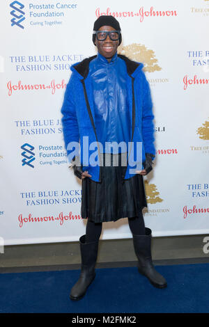 attends the Blue Jacket Fashion Show first annual Blue Ball at Nebula ...