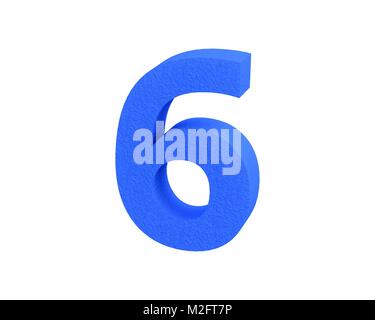 Font Plastic large spark erosion blue special character ALT0214 Stock ...