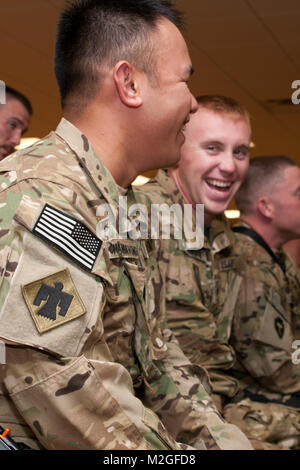 Maj. Gen. Robbie Asher and Command Sgt. Maj. Tony Riggs, the adjutant ...