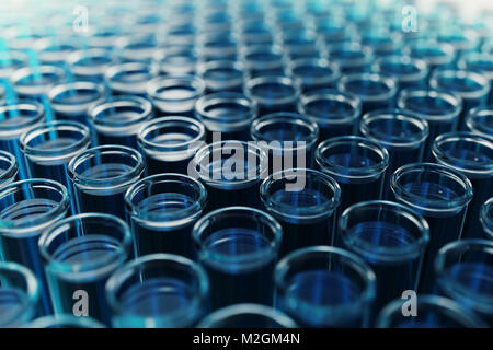 microbiology development concept, object 3D illustration - laboratory ...