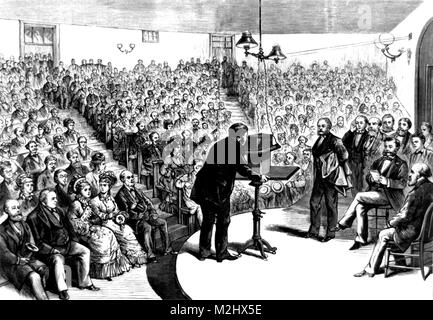 Alexander Graham Bell, Telephone System, 1877 Stock Photo: 245870621 ...