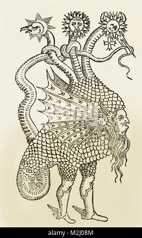 The dragon of the transmulation of metal. Della transmutation metallica ...