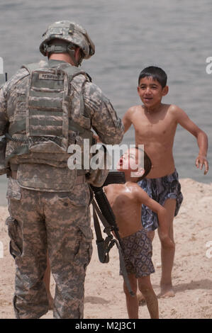 Sgt. 1st Class Jason Reininger, a platoon sergeant with 2nd Platoon ...