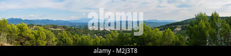 Panorama Vinsobres, Rhone Valley France Stock Photo - Alamy