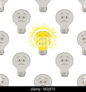 Light bulb pattern seamless background texture repeat wallpaper ...
