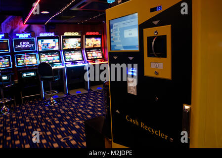 Fixed odds betting terminals (FOBT) in Betfred betting office. UK Stock ...