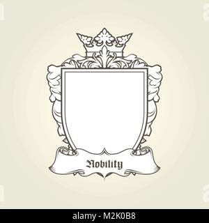 Blazon vector design template Stock Vector Image & Art - Alamy