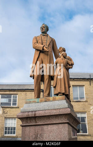 Statue of Richard Oastler, Northgate, Bradford Stock Photo - Alamy