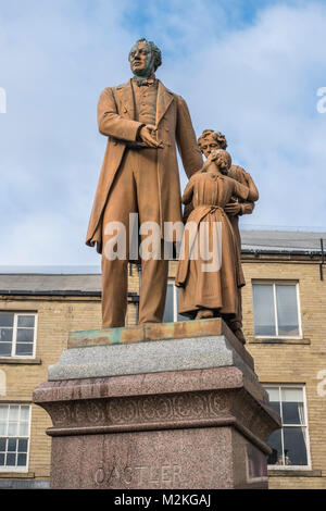Statue of Richard Oastler, Northgate, Bradford Stock Photo - Alamy