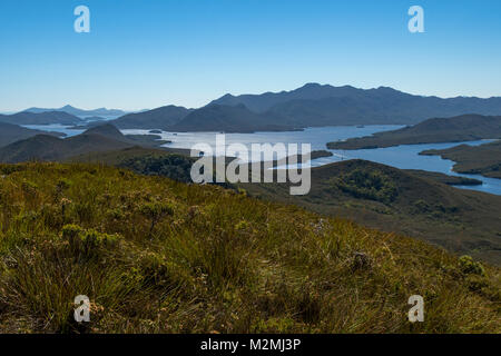 The Narrows towards, Port Davey, Tasmania, Australia Stock Photo - Alamy