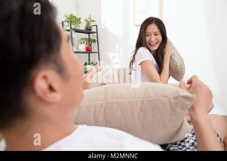 Merry couples frolicking Stock Photo - Alamy