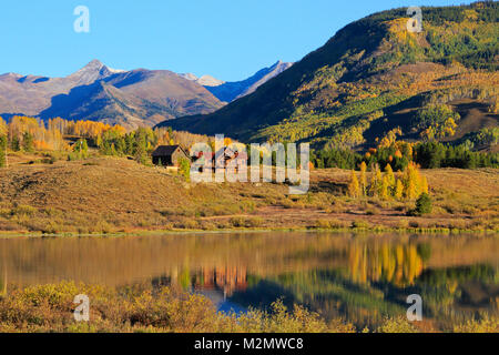 Peanut Lake, Crested Butte, Colorado, USA Stock Photo - Alamy