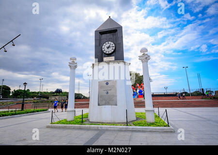 Manila, Philippines - Feb 4, 2018 : Centennial Clock structure in ...