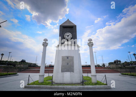 Manila, Philippines - Feb 4, 2018 : Centennial Clock structure in ...