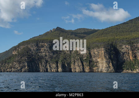 Waterfall Bay, Tasmania (Australia Stock Photo - Alamy