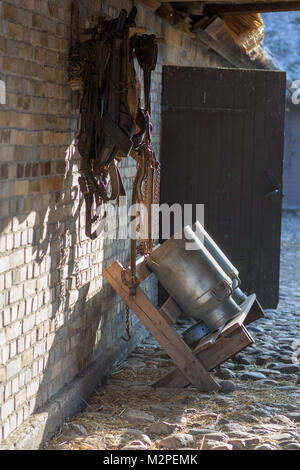 Skåne Farmstead, Skansen, Stockholm (Sweden Stock Photo - Alamy
