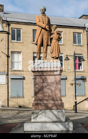 Richard Oastler Statue Bradford West Yorkshire England Stock Photo - Alamy